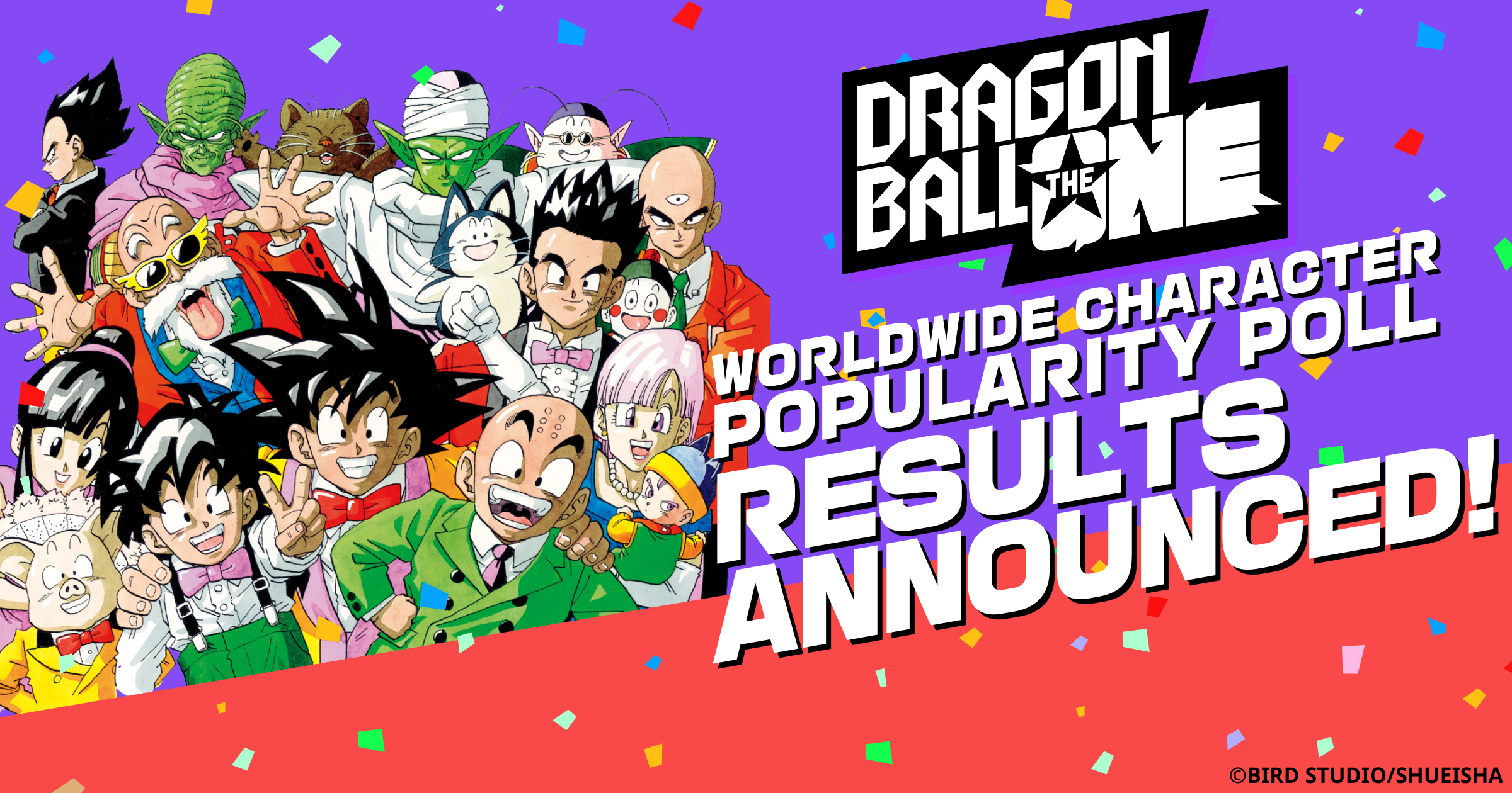 【Results Announcement】DRAGON BALL THE ONE Worldwide Character ...